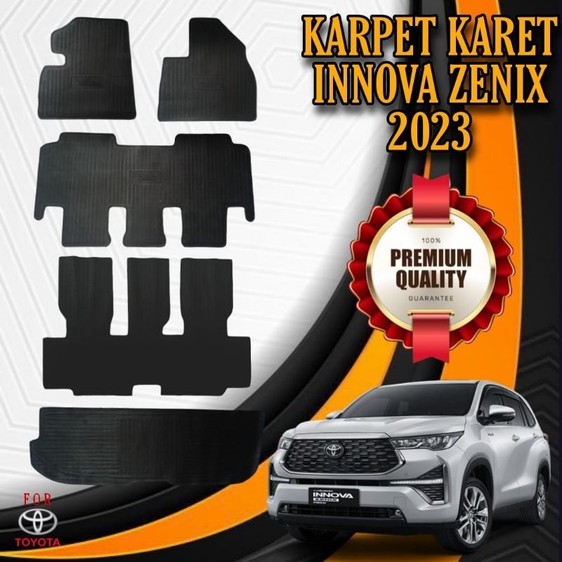 Jual KARPET MOBIL LOGO ALL NEW INNOVA ZENIX FULL SET | Shopee Indonesia
