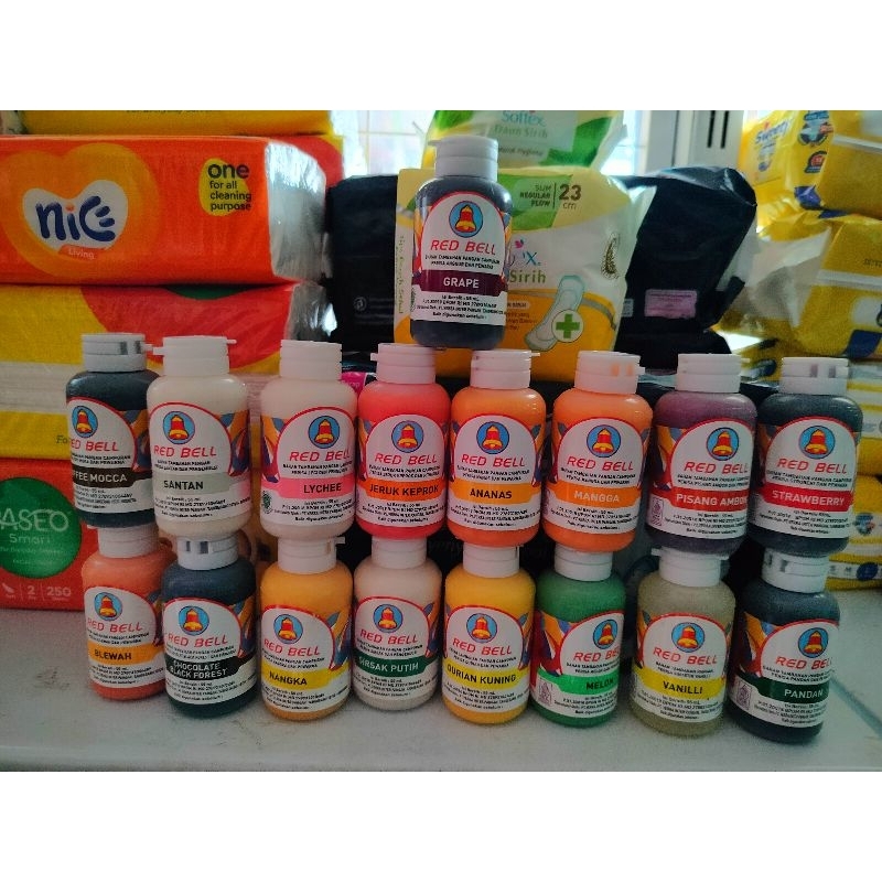 Jual Red Bell pasta & pewarna Makanan 55ml | Shopee Indonesia