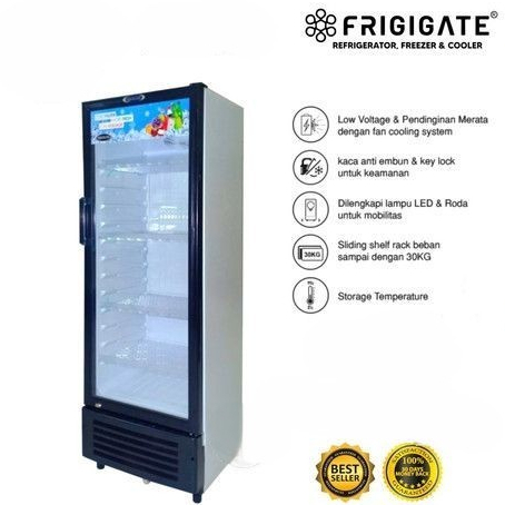 Jual Showcase 4 rak FRIGIGATE SCA 200 G frigigate 4RAK DISPLAY COOLER ...