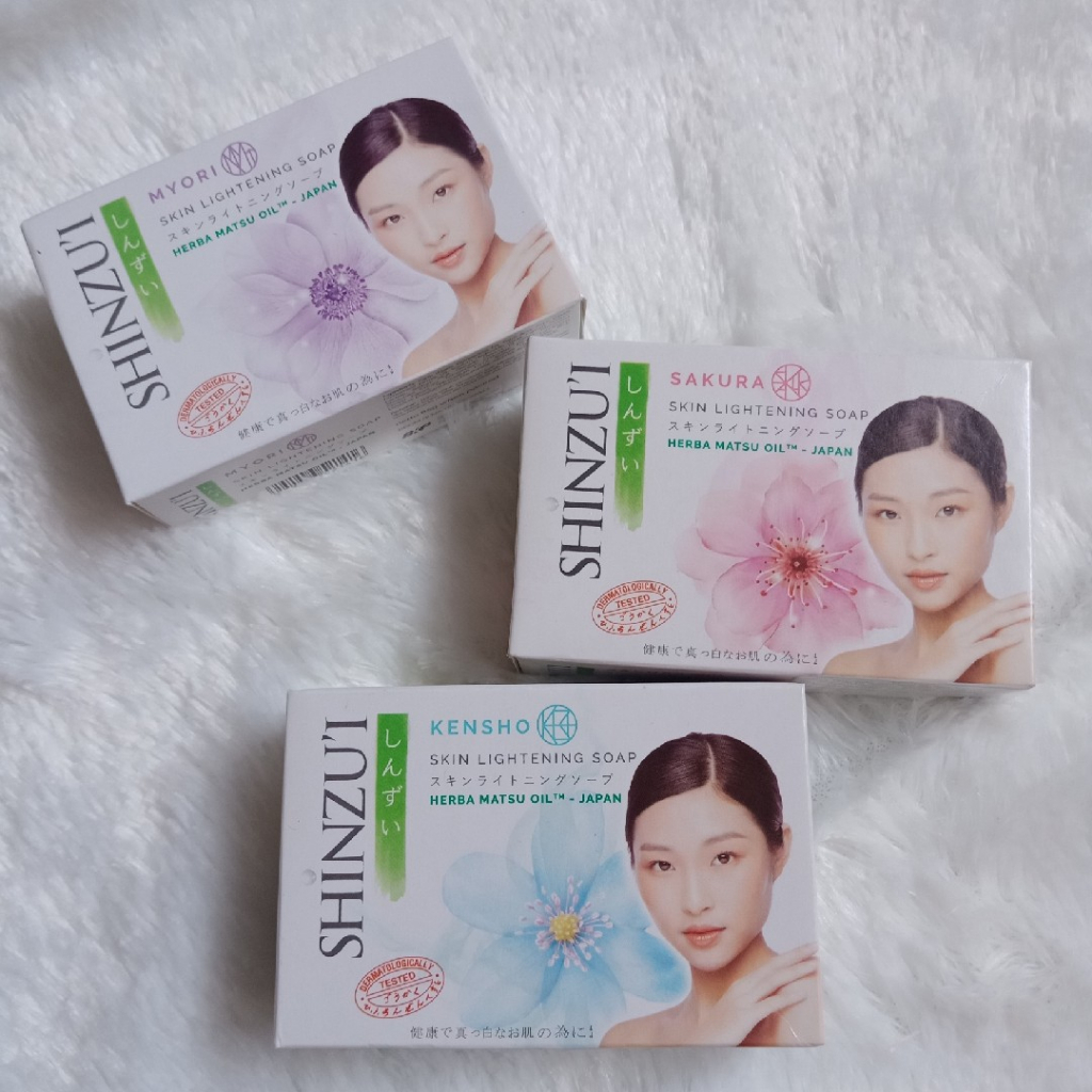 Jual Shinzui Skin Lightening Bar Soap 80gr - Sabun Batang | Shopee ...