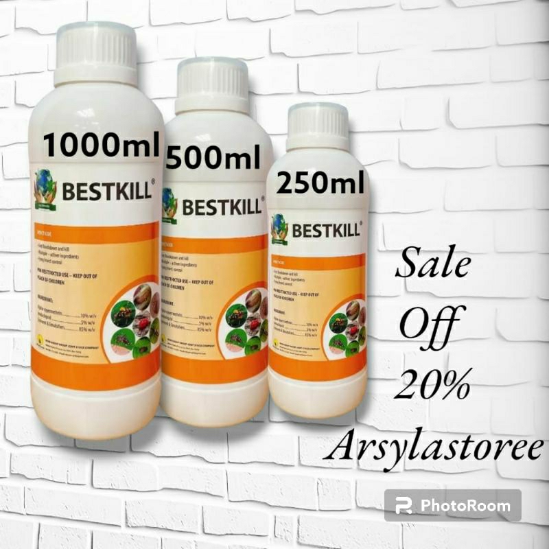 Jual INSEKTISIDA BESTKILL - (250ml,500ml,1000ml) pembasmi hama dan ...