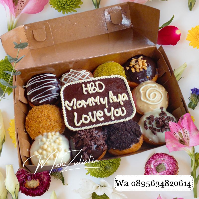 Jual Baby Donuts isi 12pcs Toping Mix ( A ) | Shopee Indonesia