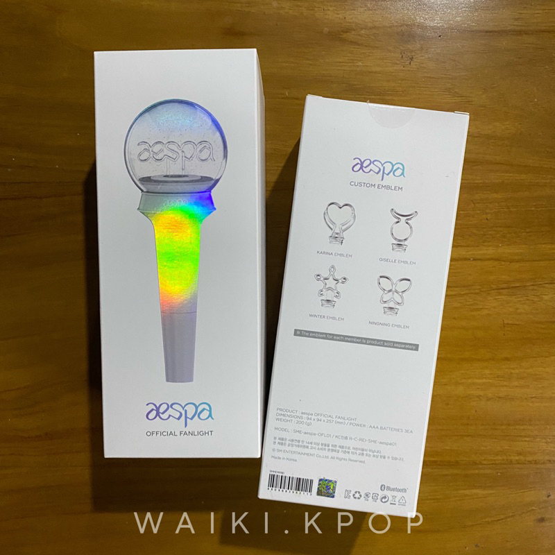 Jual AESPA OFFICIAL LIGHTSTICK | Shopee Indonesia
