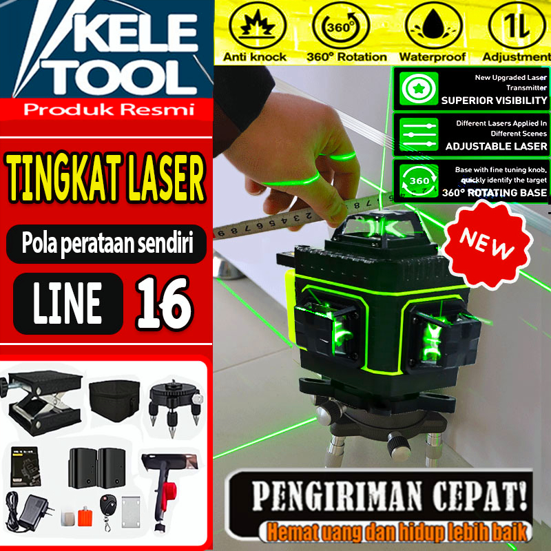 Jual laser level bangunan waterpass laser keramik Laser level leveling ...