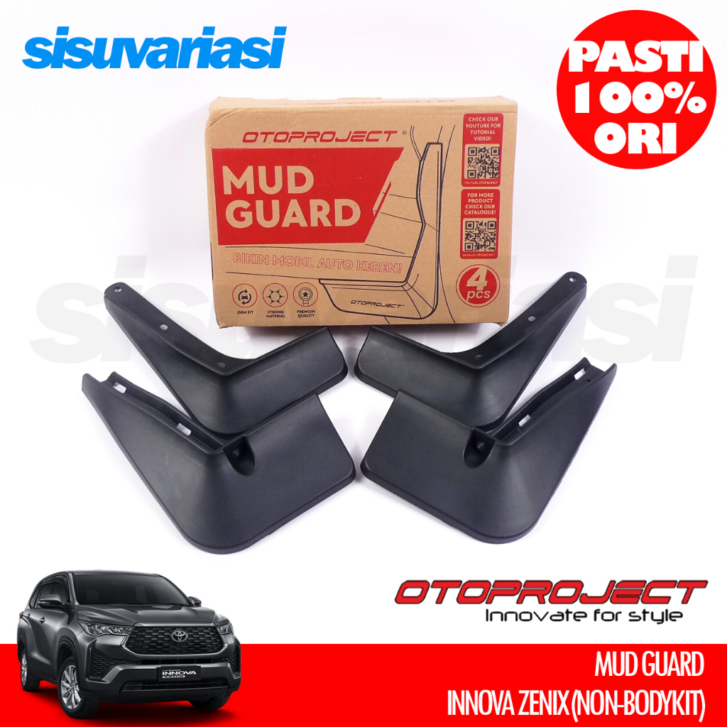 Jual Innova Zenix Mud Guard Mudguard Karpet Penahan Lumpur Otoproject ...