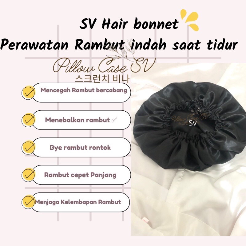 Jual [DAPAT 4 PCS] SV SILK Paket Perawatan Rambut & Kulit Sarung Bantal ...