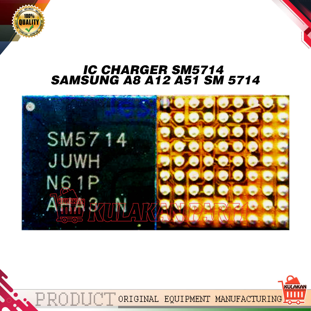 Jual IC CHARGER SM5714 SAMSUNG A8 A12 A51 EASY KODE SM5714 ORIGINAL ...