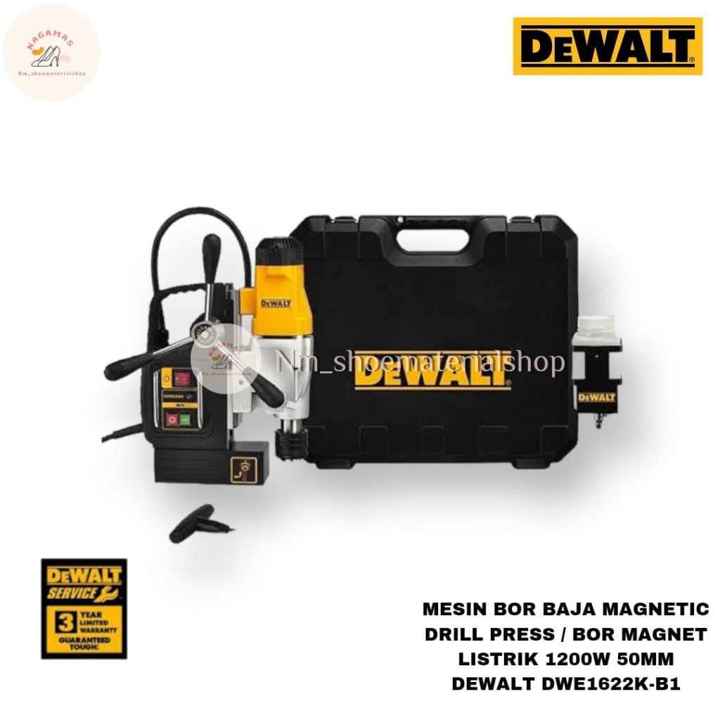 Jual Dewalt Magnetic Drill Press / Bor Magnet Listrik 1200W 50mm ...