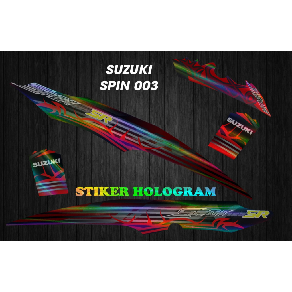 Jual STIKER HOLOGRAM SUZUKI SPIN 003 | Shopee Indonesia