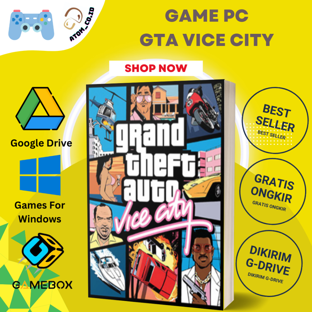 Jual GTA Vice City For PC Full Version | Shopee Indonesia