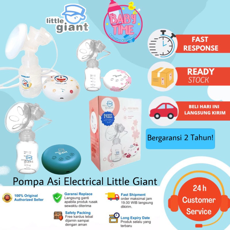 Jual POMPA ASI LITTLE GIANT BREAST PUMP ELEKTRIK WARNA / SAKURA ...