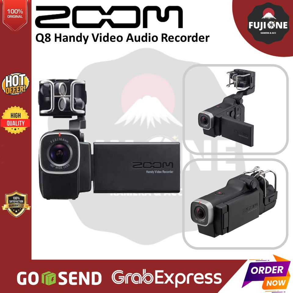 Jual ZOOM Handy Q8 Video Recorder - Original | Shopee Indonesia