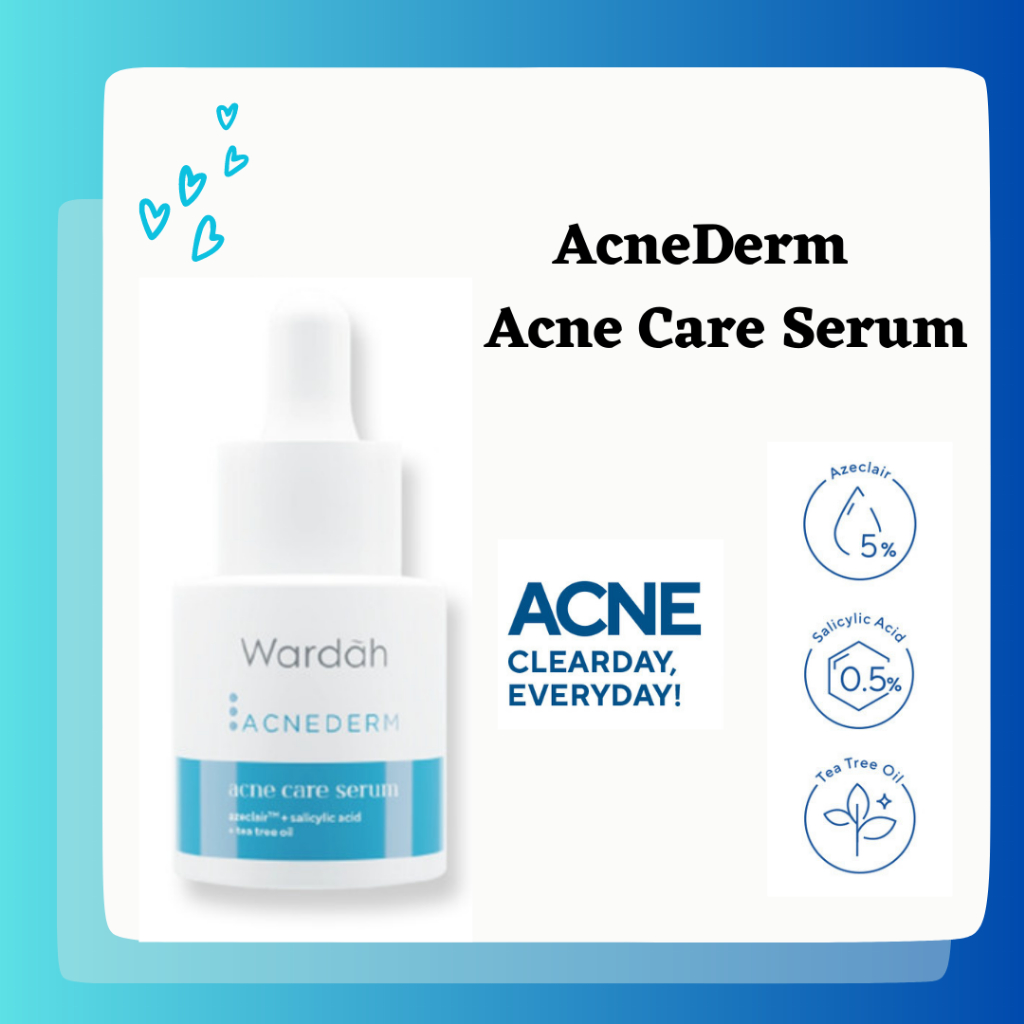 Jual Wardah Acnederm Acne Care Serum 15ml | Serum Jerawat | Shopee ...