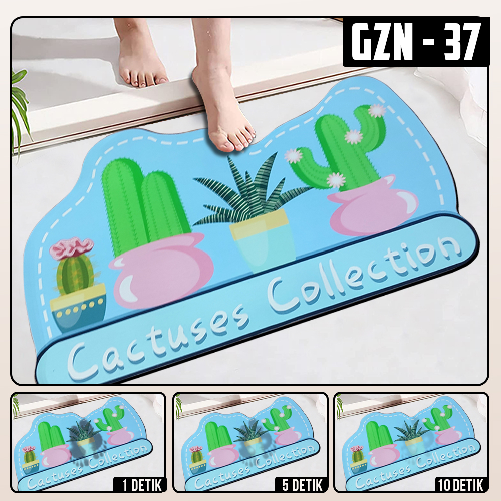 Jual Keset Lantai Motif Karakter Lucu 2D Keset Lantai Depan Kamar Mandi ...