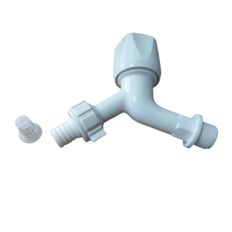 Jual WATERTEC KRAN / KRAN AIR PVC WALL MOUNT PUTIH | Shopee Indonesia