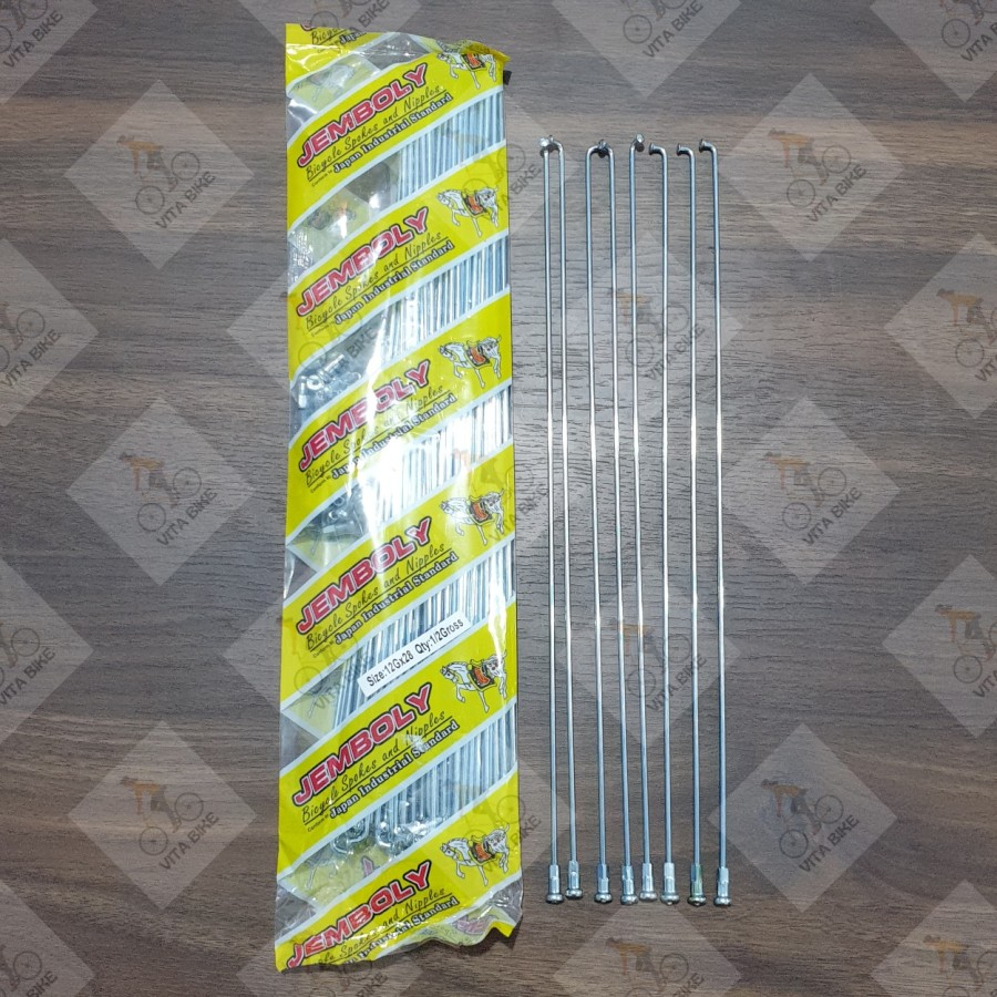 Jual Ruji Jari Jari Spoke Sepeda Onthel Gerobak Becak Rombong 12G x 28 ...