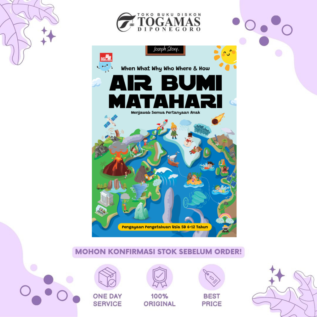 Jual When, What, Why, Who, Where & How - Air Bumi Matahari | Shopee ...