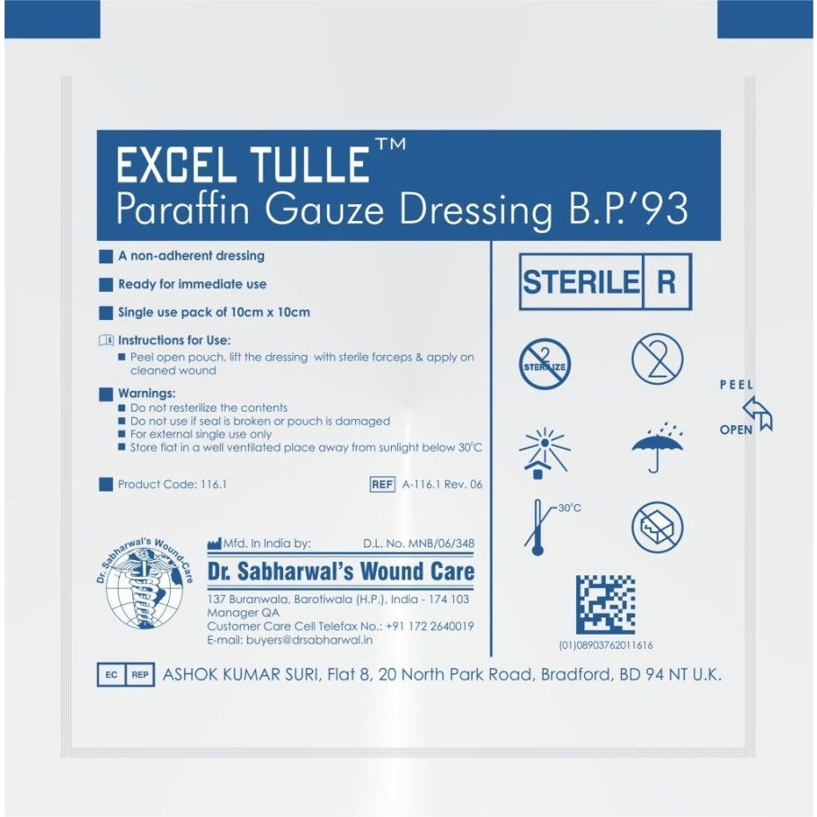 Jual Excel Tulle Paraffin Gauze Dressing | Shopee Indonesia