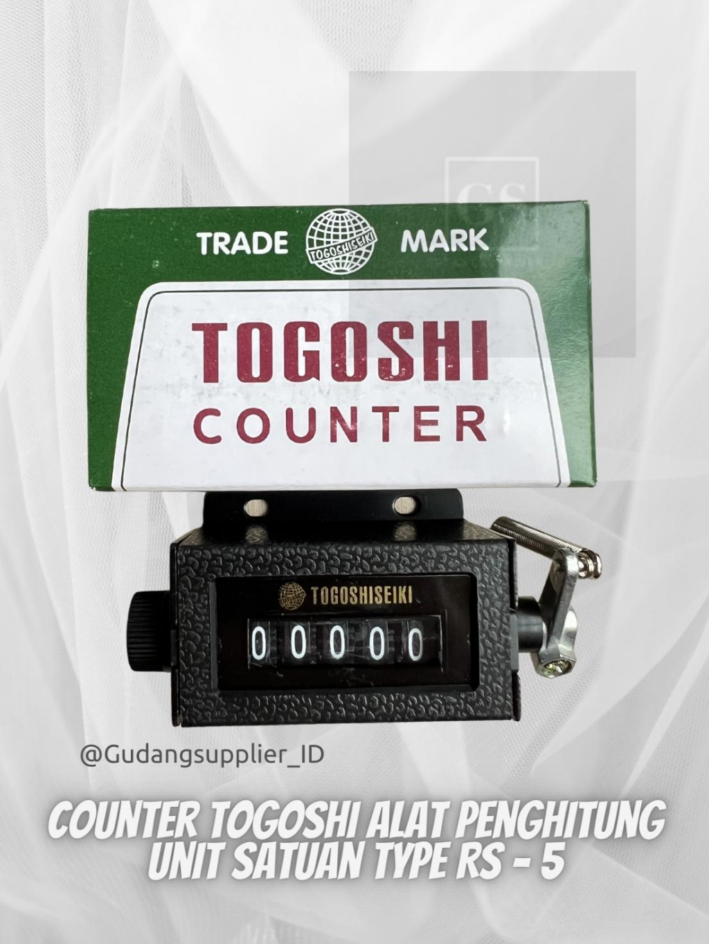 Jual Counter Togoshi Alat Penghitung Unit Satuan TYPE RS - 5 | Shopee ...