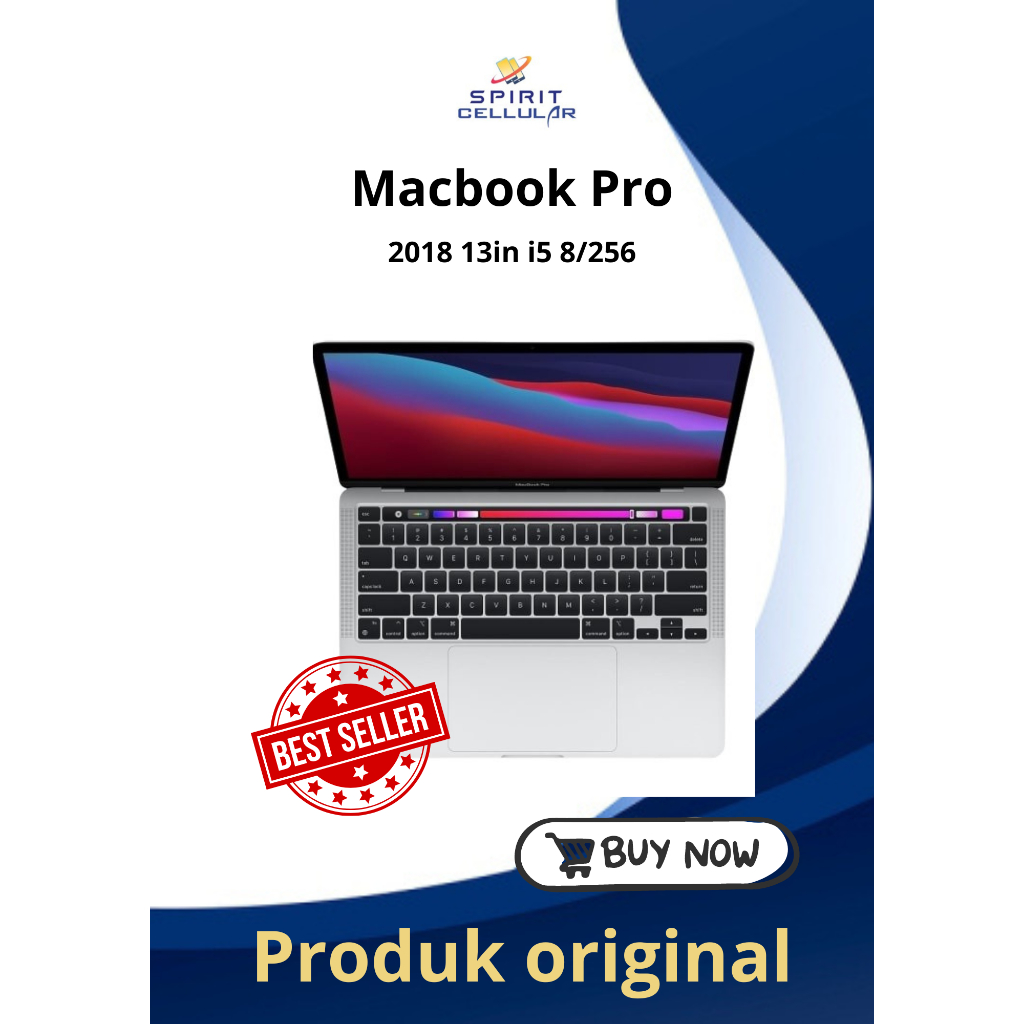 Jual Macbook Pro 2018 13 Inch Core i5 8GB/256GB Bekas | Shopee Indonesia
