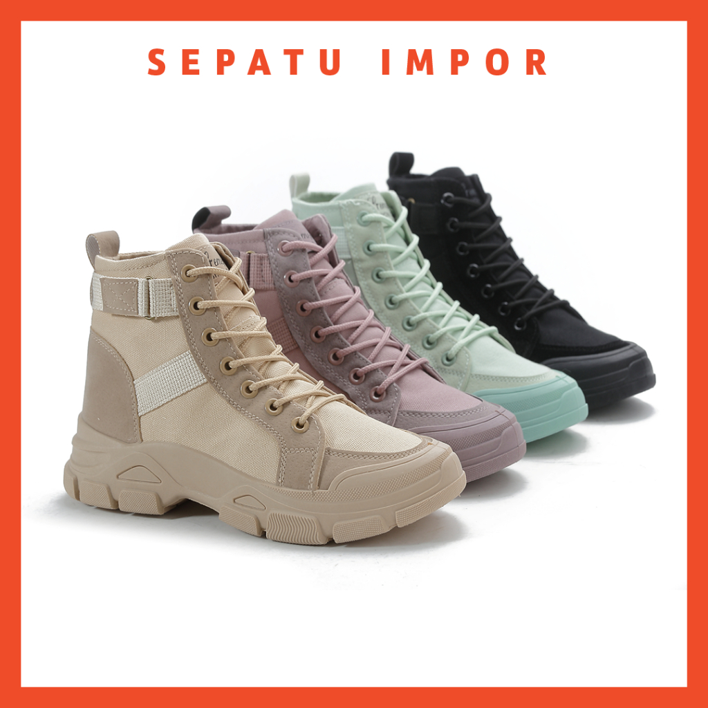 Jual Dokter Sepatu Import - Lizzy Sepatu Booth Sepatu Sneakers Wanita ...