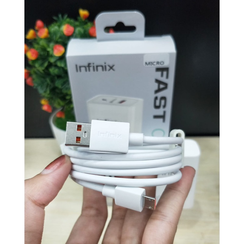 Jual Charger INFINIX 180 Watt Flash Charging micro type c Infinix Seri ...