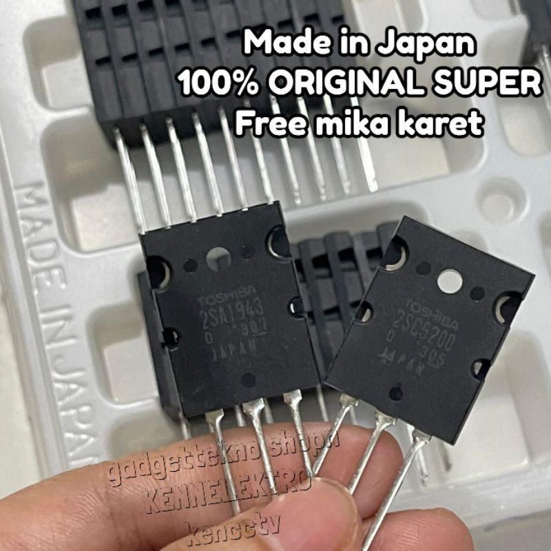 Jual transistor toshiba c5200 a1943 original super / 5200 1943 original super | Shopee Indonesia