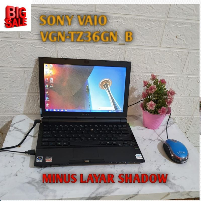 Jual LAPTOP NOTEBOOK SONY VAIO VGN-TZ36GN_B | MINUSAN | Shopee Indonesia