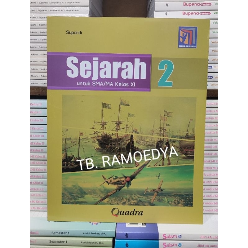 Jual Buku Sejarah SMA/MA kelas XI Kurikulum Merdeka Quadra | Shopee Indonesia