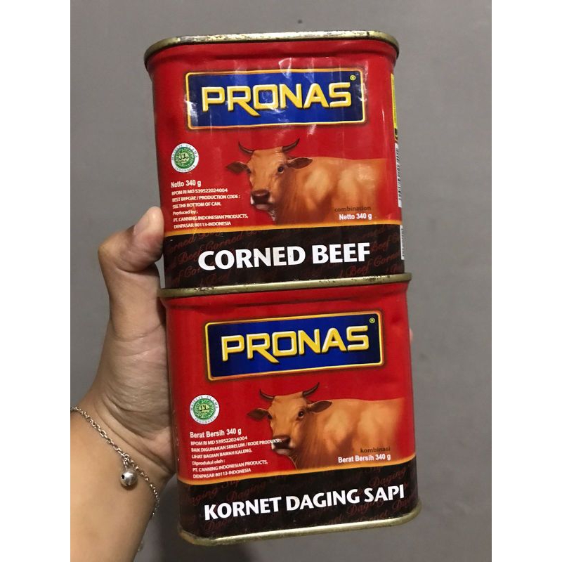 Jual PRONAS CORNED BEEF 340GR | Shopee Indonesia