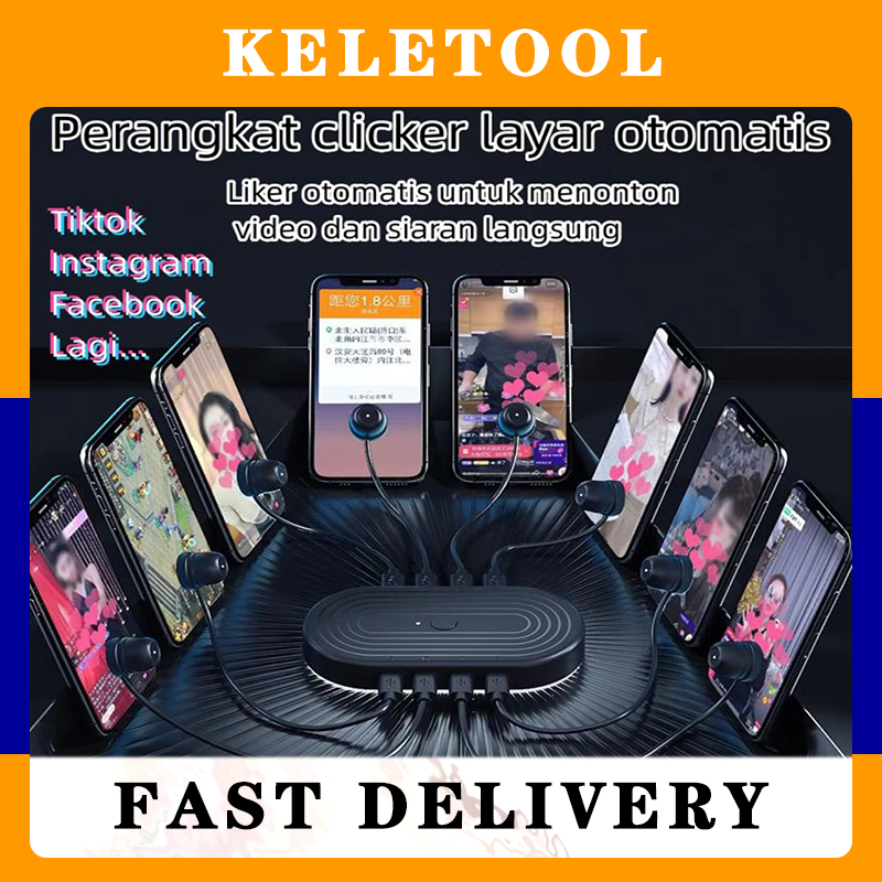 Jual Clicker Otomatis Layar / Auto Clicker Tapper 8 perangkat yang ...
