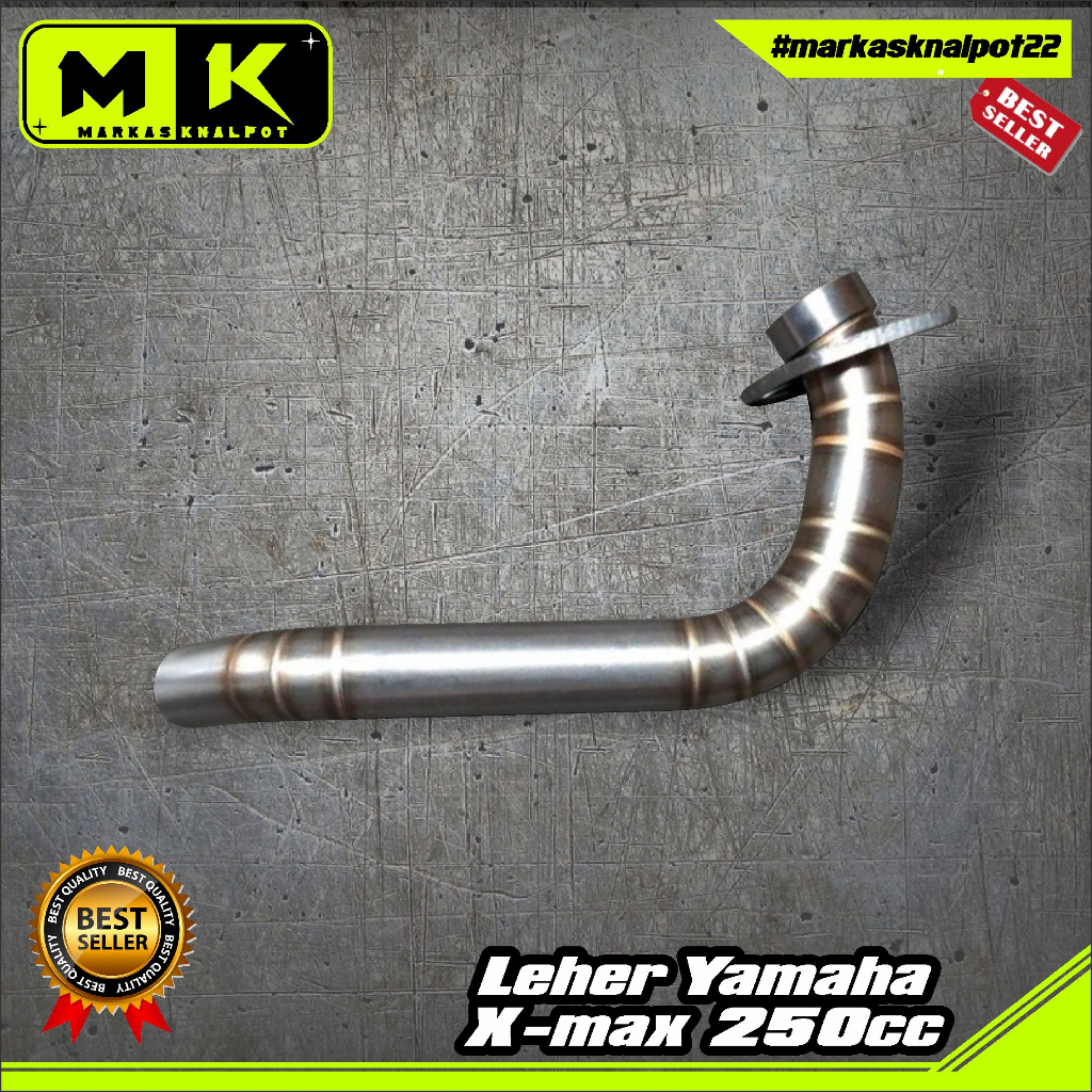 Jual Leher header knalpot yamaha xmax 250 pnp knalpot standar ...