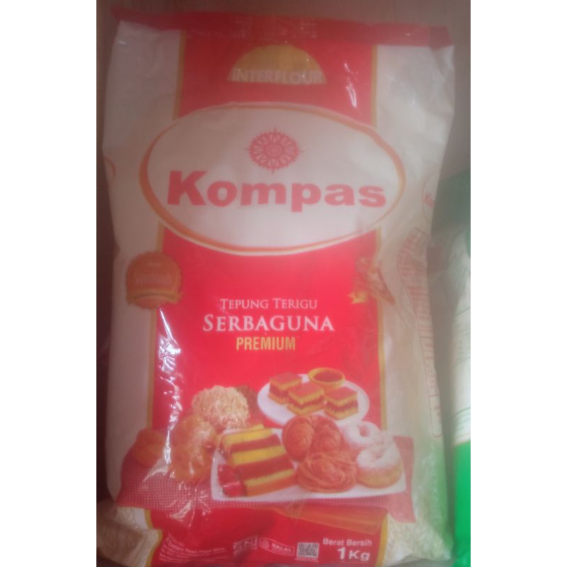Jual TEPUNG KOMPAS 1 KG | Shopee Indonesia