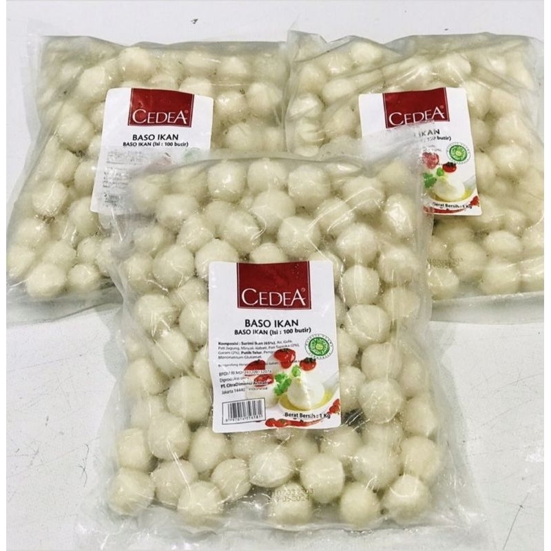 Jual Cedea Bakso Ikan 1 kg | Shopee Indonesia