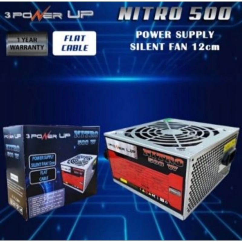 Jual Power Supply Power Up 500Watt Box | Shopee Indonesia