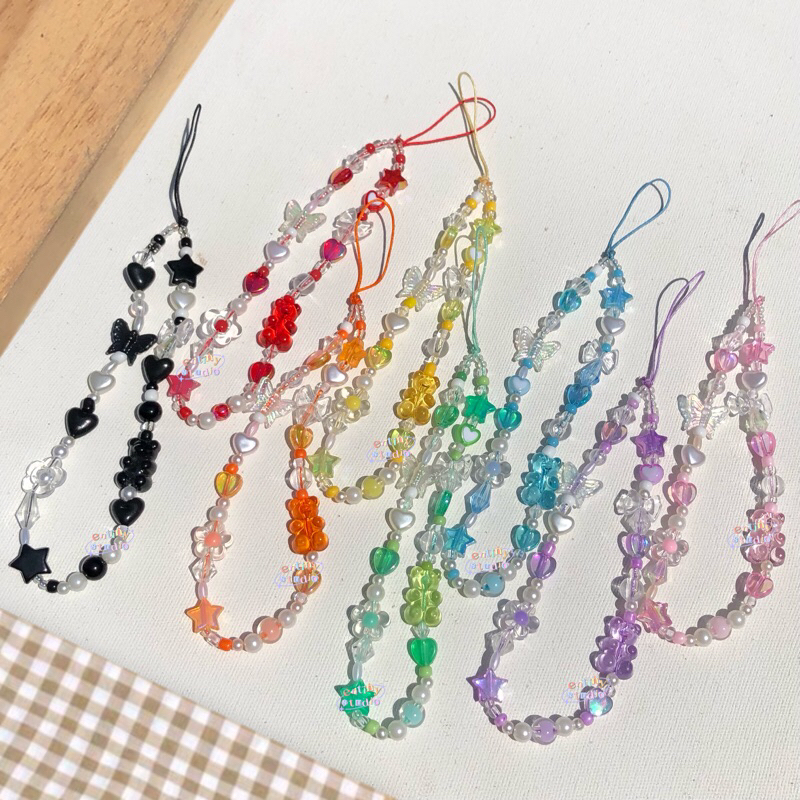 Jual Blossom Phone Strap | Couple | Tersedia Banyak Warna | Merah ...