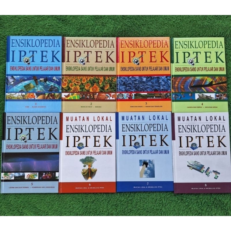 Jual ENSIKLOPEDIA IPTEK 1SET JILID 1-8 FULL COLOUR | Shopee Indonesia