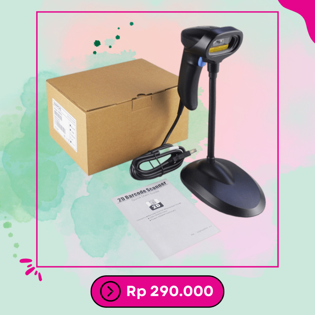 Jual Alat Scan Barcode Wireless Barcode Scanner EPPOS 1D/2D EP8010 ...