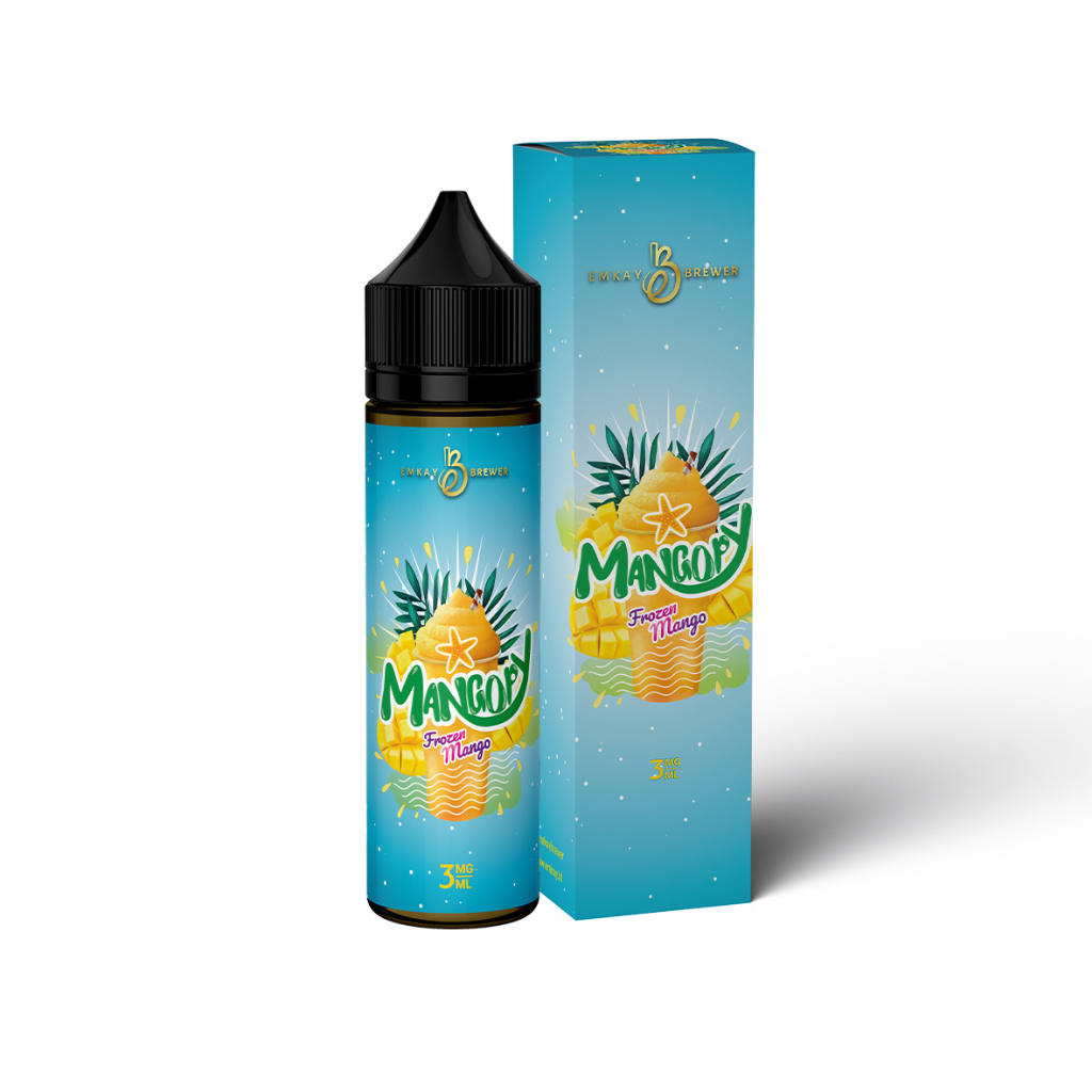 Jual MANGOPY BLAST Frozen Mango Ice 60ml By Emkay, Freebase Liquid ...