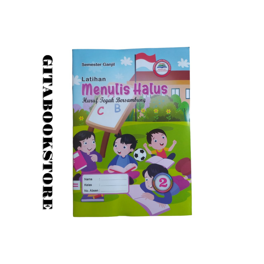 Jual Buku Latihan Menulis Halus Huruf Tegak Bersambung Kelas 1-3 SD/MI ...