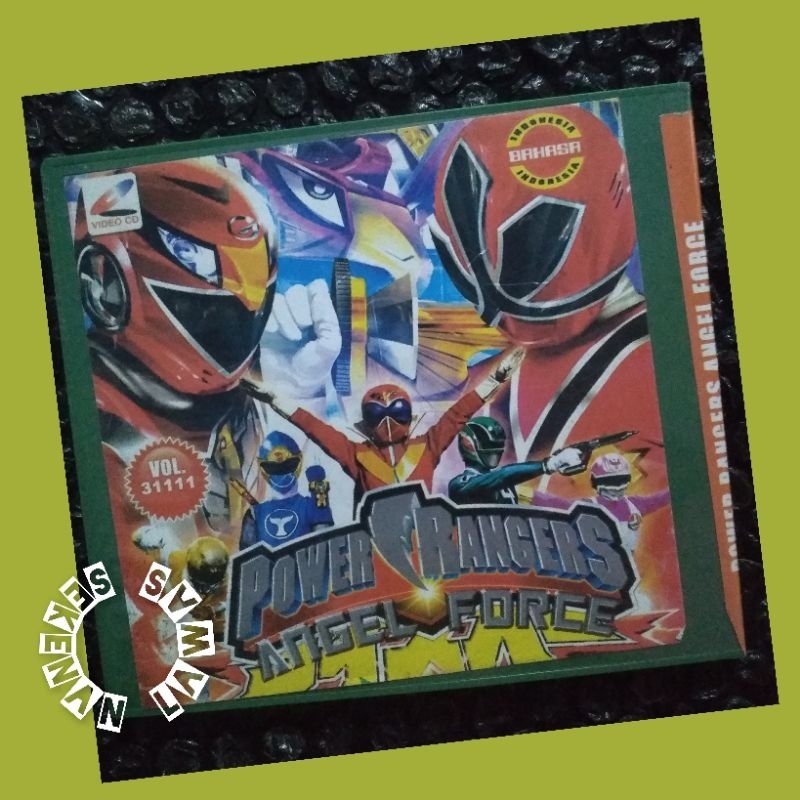 Jual VCD Power Rangers Angel Force /Bootleg /Teks Indonesia | Shopee ...