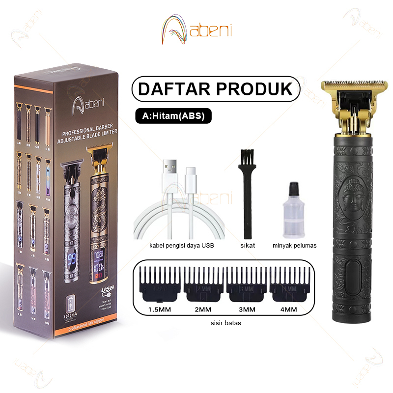 Jual Abeni Alat Cukur Rambut Elektrik Cukur Jenggot Mesin Potong Rambut ...