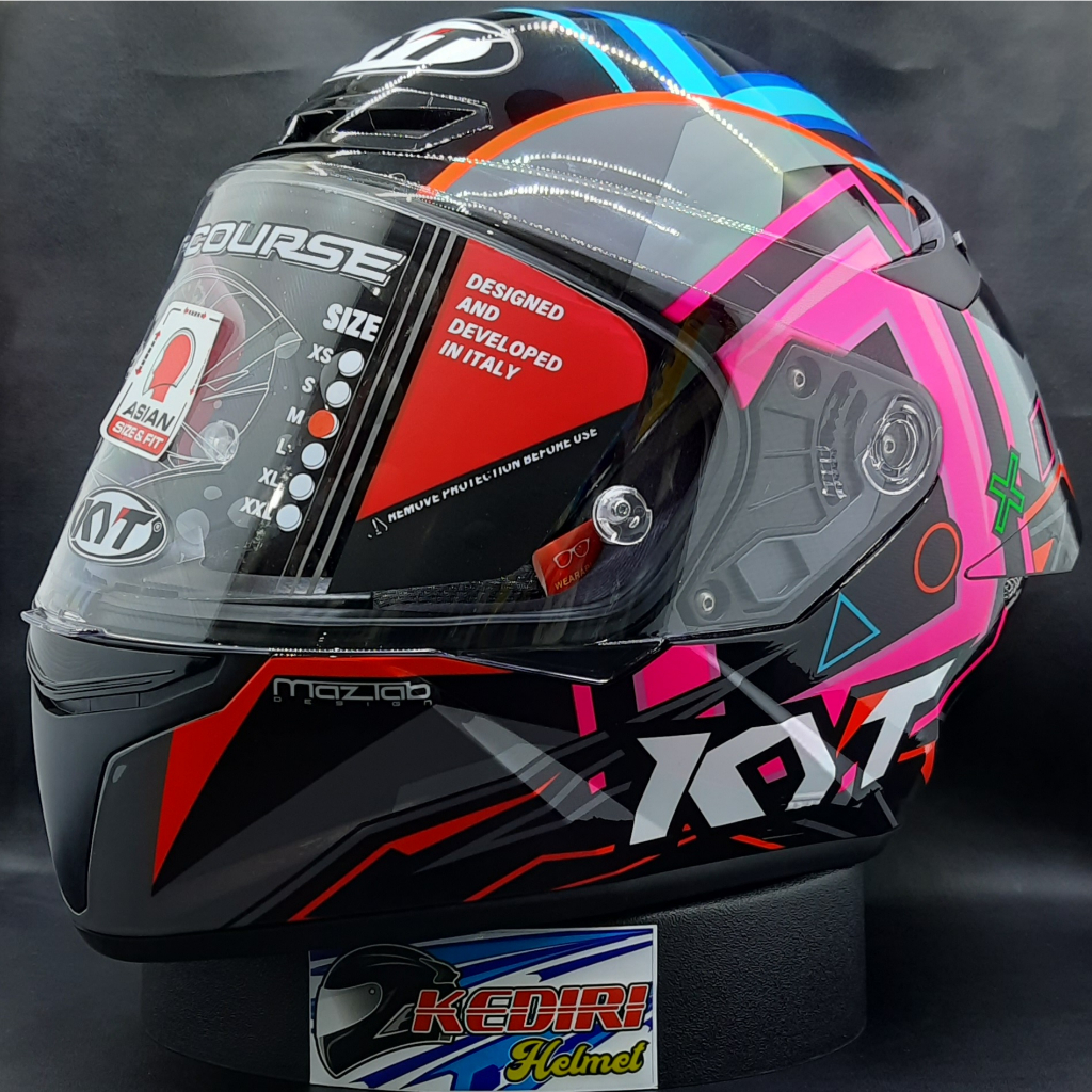 Jual Helm KYT TT COURSE Ratthapark Play Squid Game Original | Shopee Indonesia