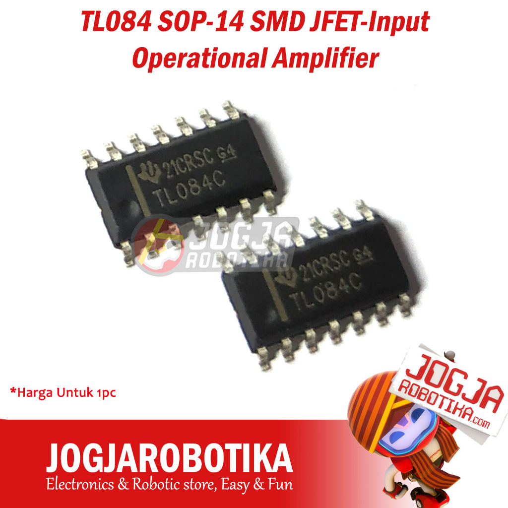 Jual TL084 TL084C TL 084 084C SOP-14 SMD JFET-Input Operational Amplifier | Shopee Indonesia