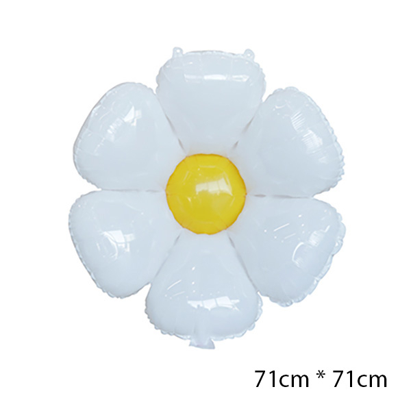 Jual Balon Foil Karakter Bunga Smile Sunflower Daisy Ukuran Jumbo ...