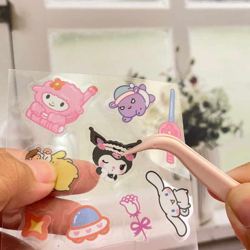 Jual Pinset Sticker, tweezer penjepit stiker jepit sticker | Shopee ...