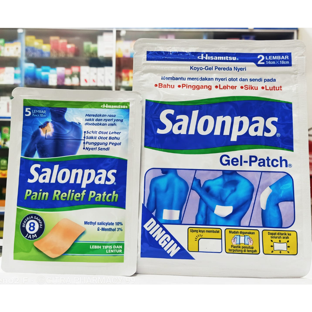Jual Salonpas 𝐏𝐚𝐢𝐧 𝐑𝐞𝐥𝐢𝐞𝐟 𝐏𝐚𝐭𝐜𝐡 & 𝐆𝐞𝐥 𝐏𝐚𝐭𝐜𝐡 - Meredakan Pegal Linu dan ...