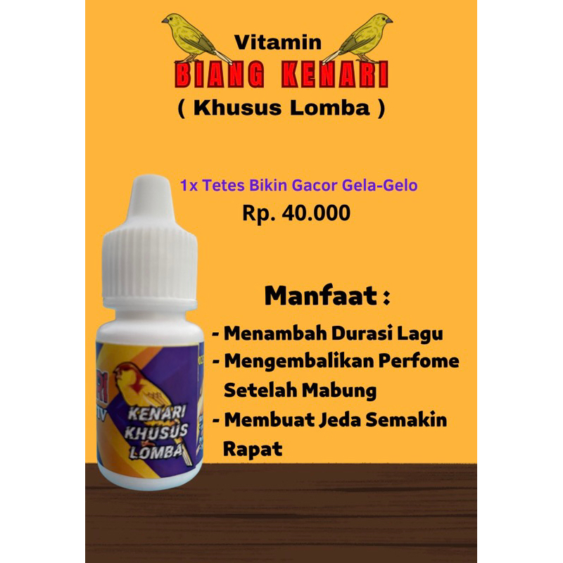 Jual VITAMIN(BIANG KENARI) | Shopee Indonesia