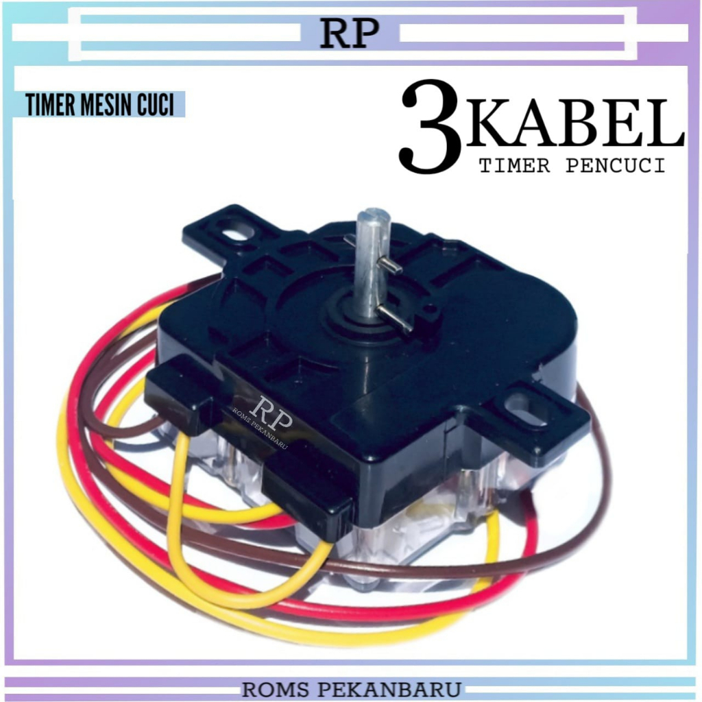 Jual TIMER WASH MESIN CUCI 3KABEL SHARP-TIMER PENCUCI 3 KABEL UMUM ...