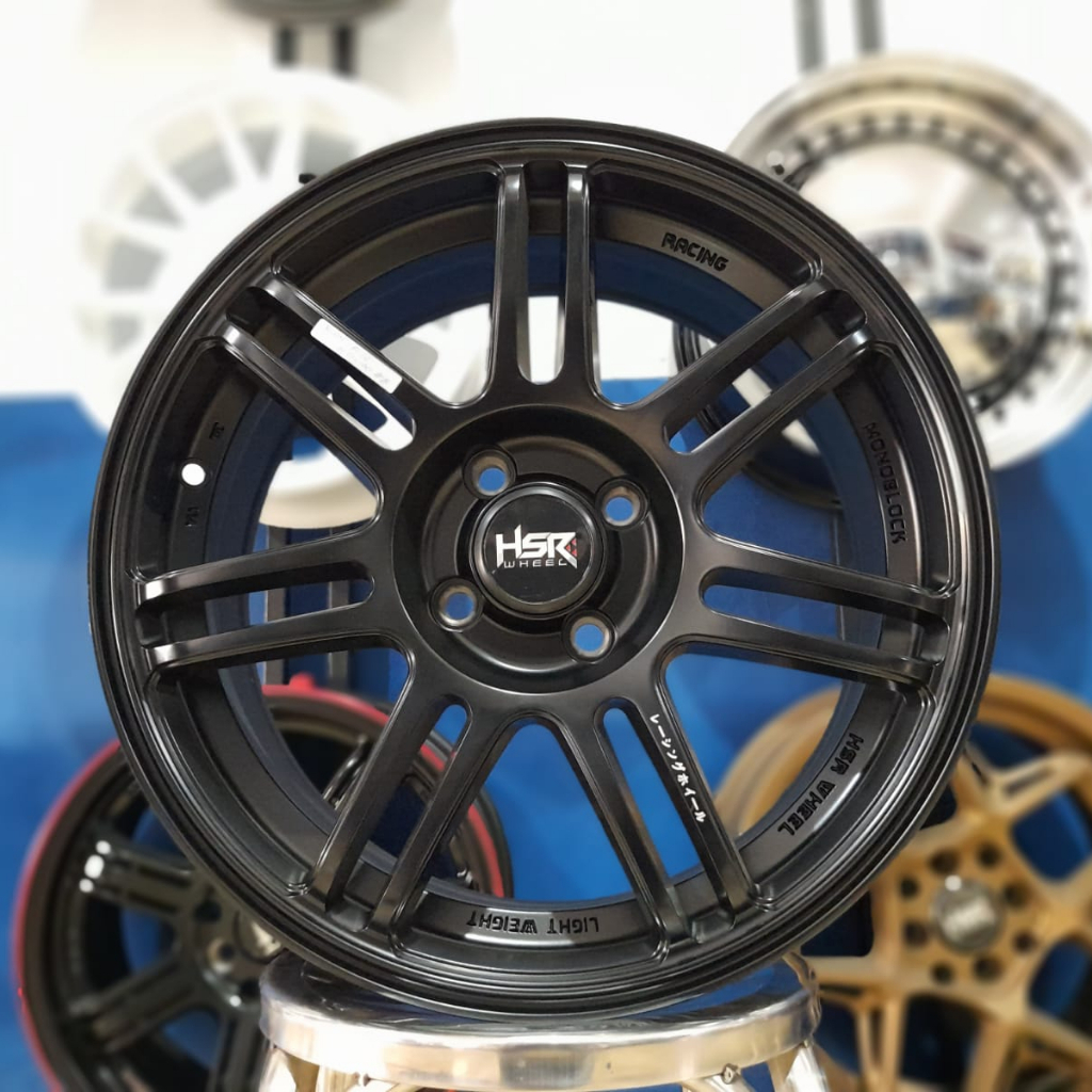 Jual pelak racing sporty r16 untuk mobil yaris mazda2 vios velg hsr ...